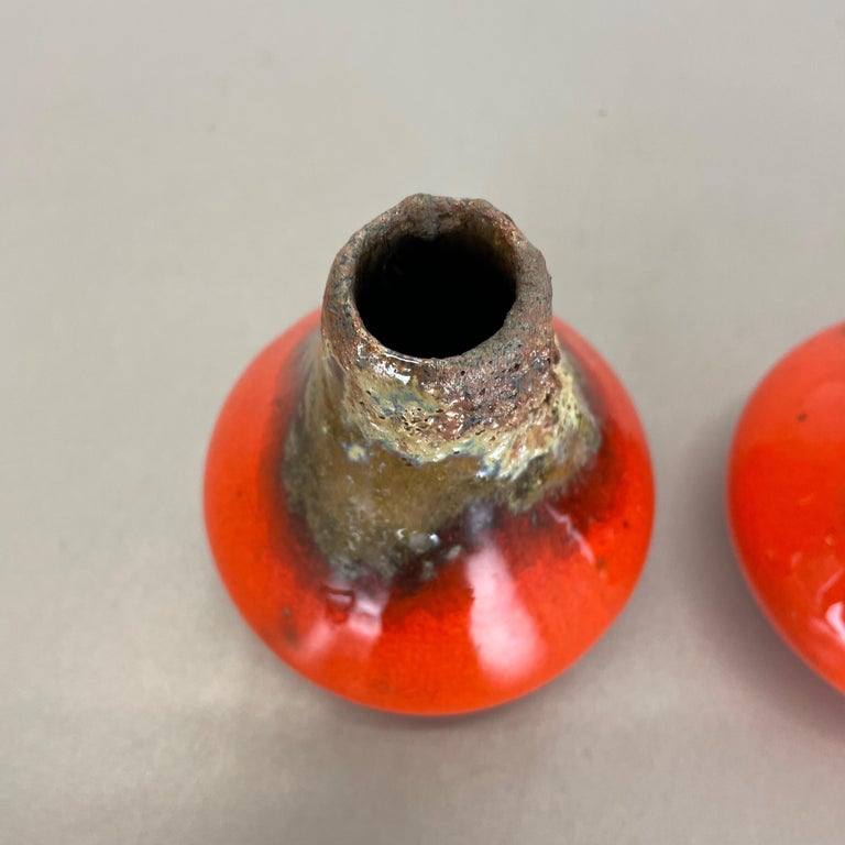 Set of 3 Original 1970 Ceramic Studio Pottery Vase by Roth Ceramics ...