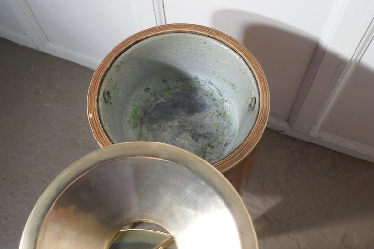 Set of 3 Retro Hotel Waste Bins at 1stDibs