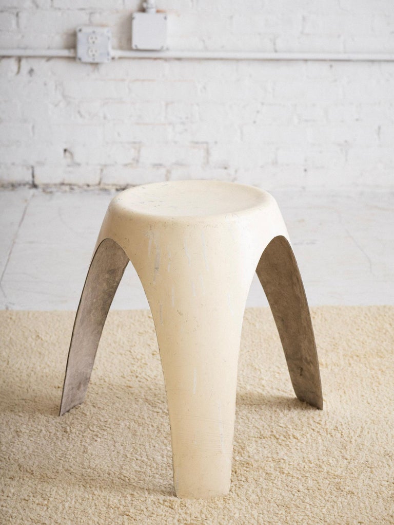 Set of 3 Stacking Fiberglass "Elephant" Stools in the Style of Sori ...