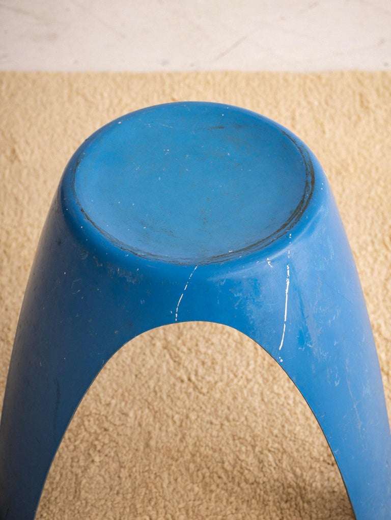 Set of 3 Stacking Fiberglass "Elephant" Stools in the Style of Sori ...