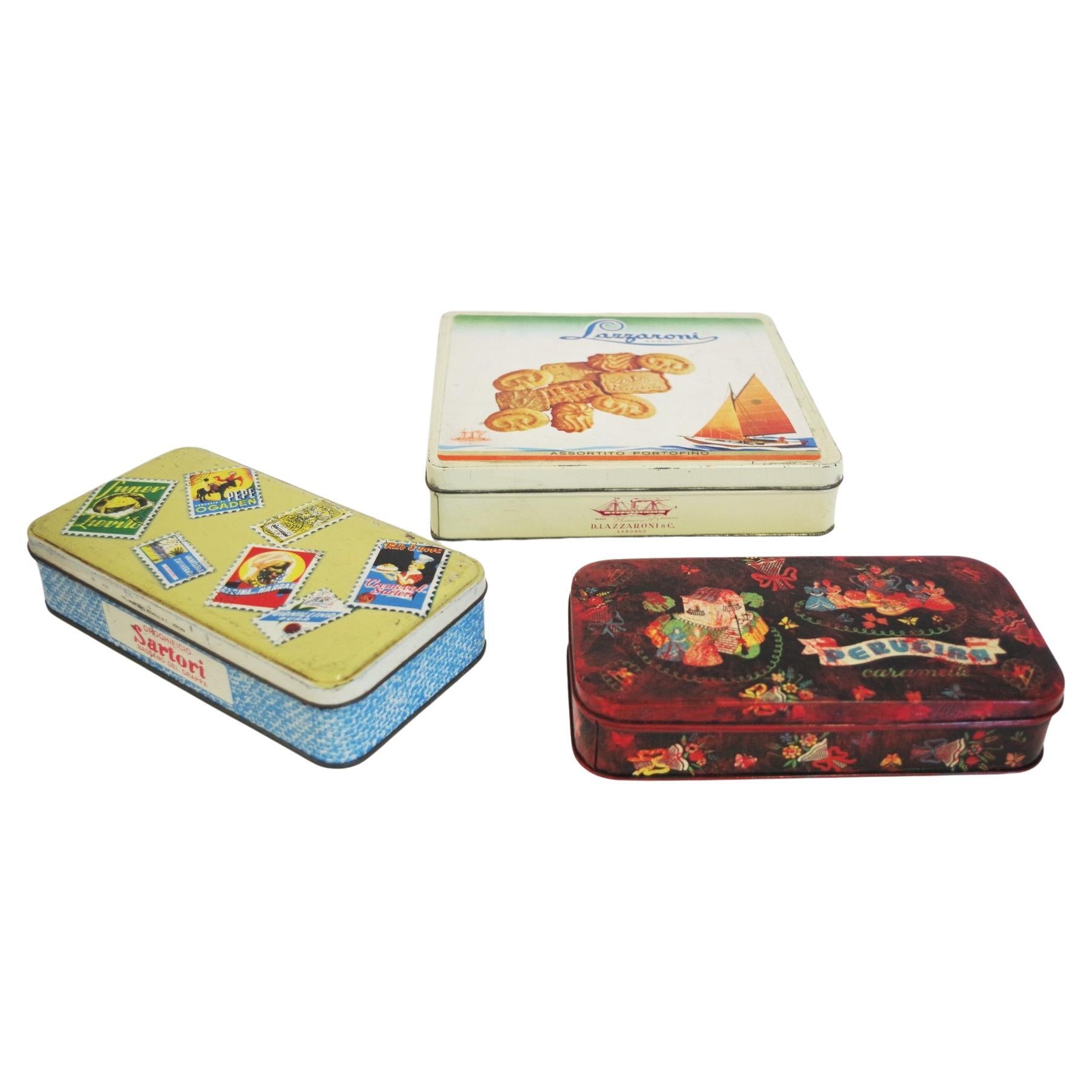 1970s Floral Tin Box - Vintage Charm for Storage or Décor For Sale at ...