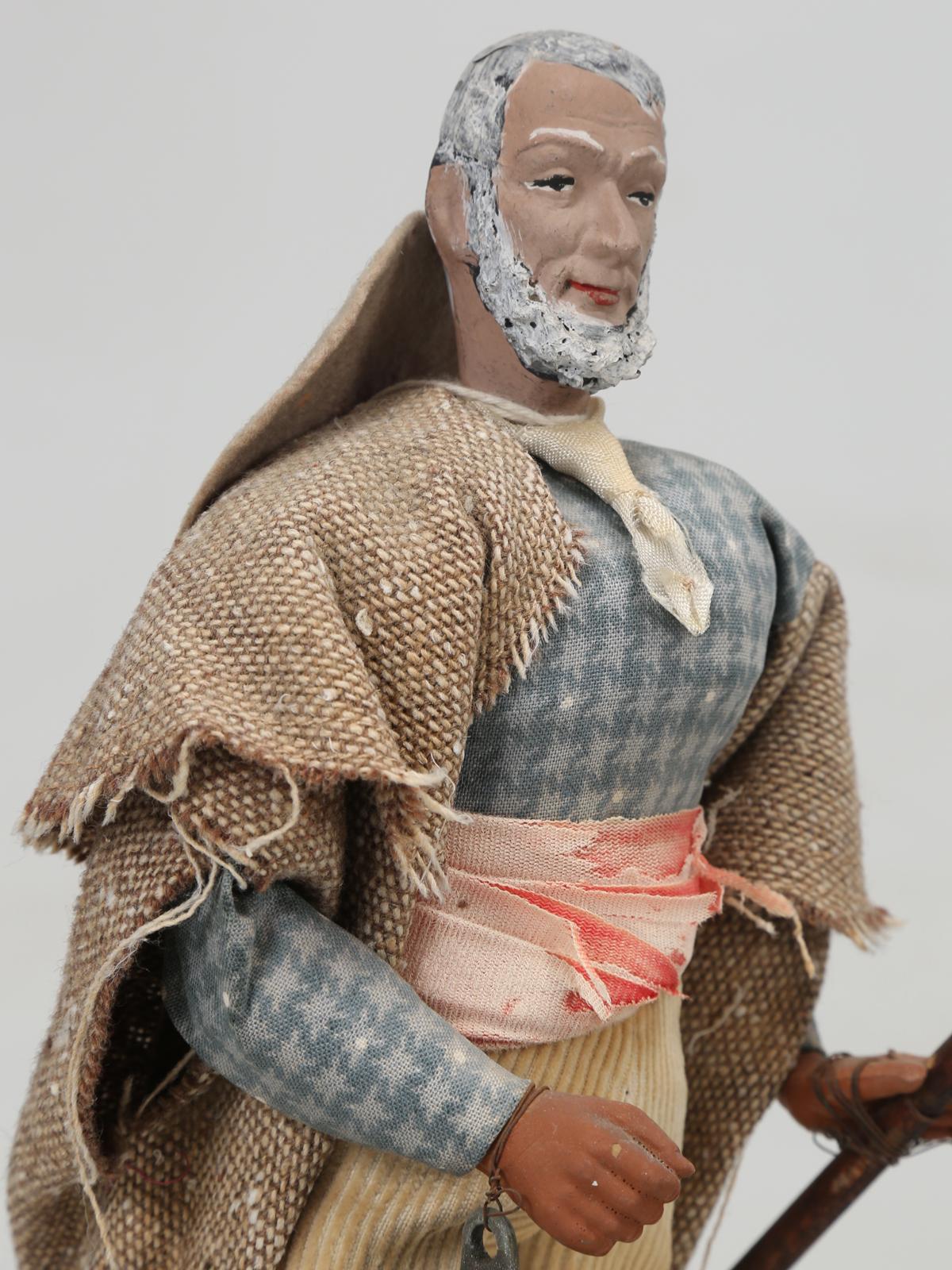 Set of '3' Vintage French Santon Folklore Dolls from the Provence at ...