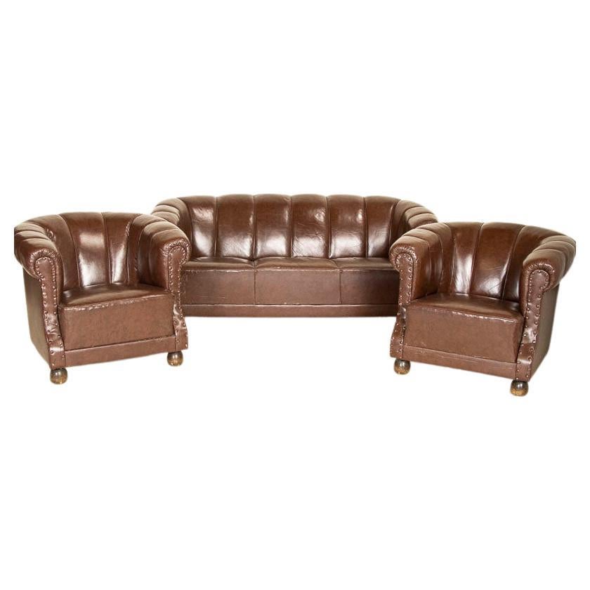 1920's French Club Chair Sofa at 1stDibs