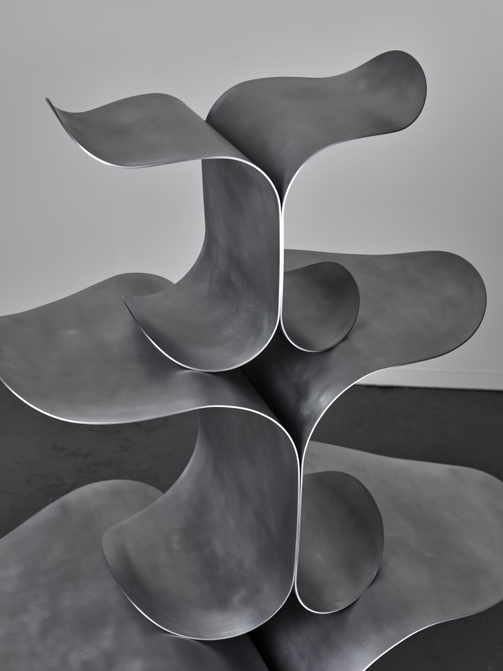 Set Of 3 Waves Side Tables by Yoon Shun For Sale at 1stDibs