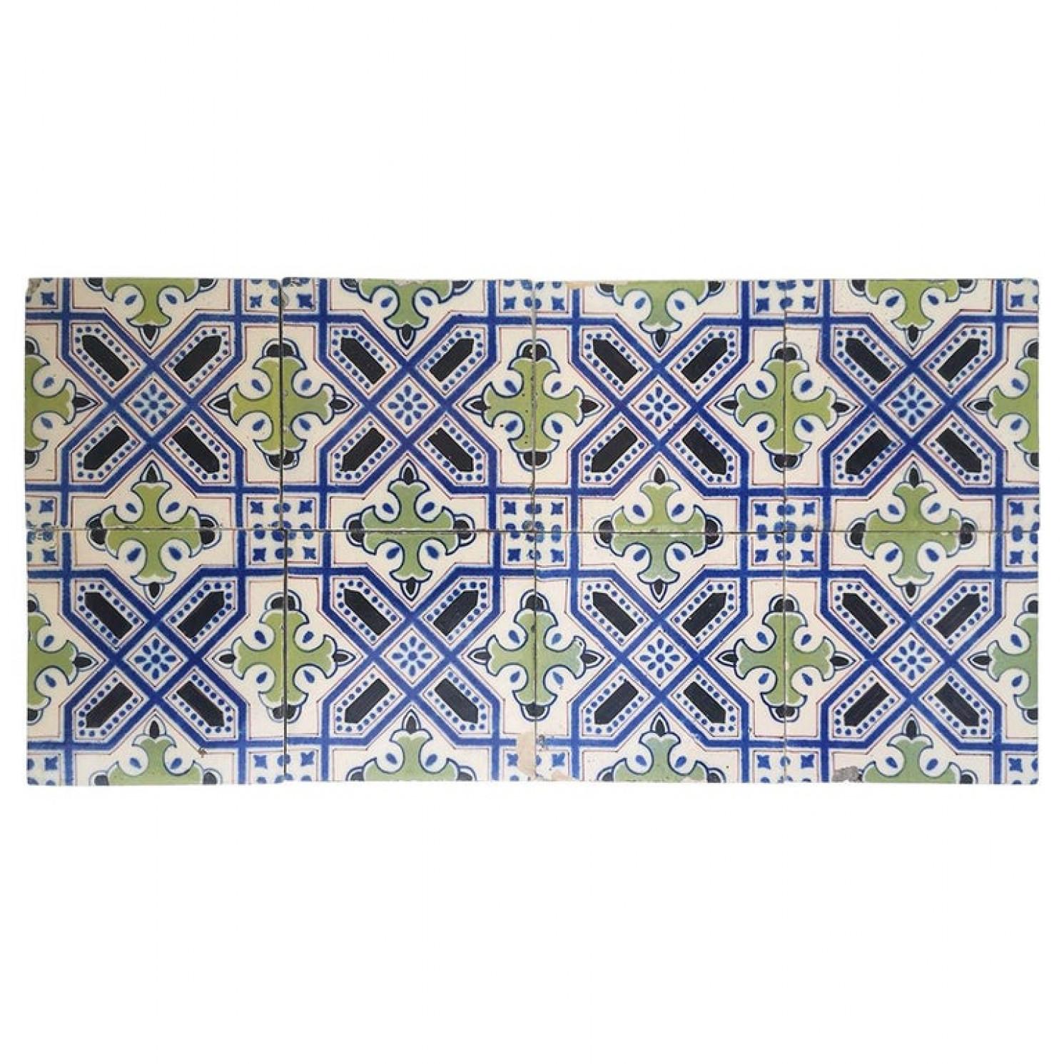 Set of 35 Handmade Antique Ceramic Tiles, Dutch, 1920s For Sale at 1stDibs