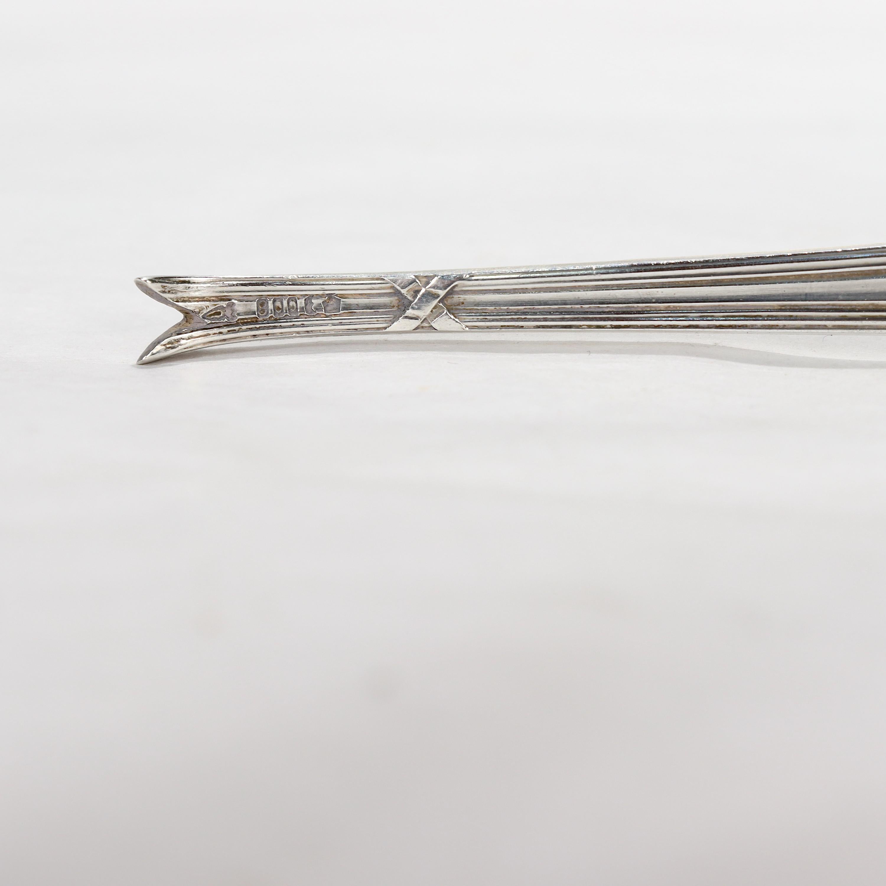 Set of 4 Antique German 800 Silver Lobster Picks by the Bremer ...