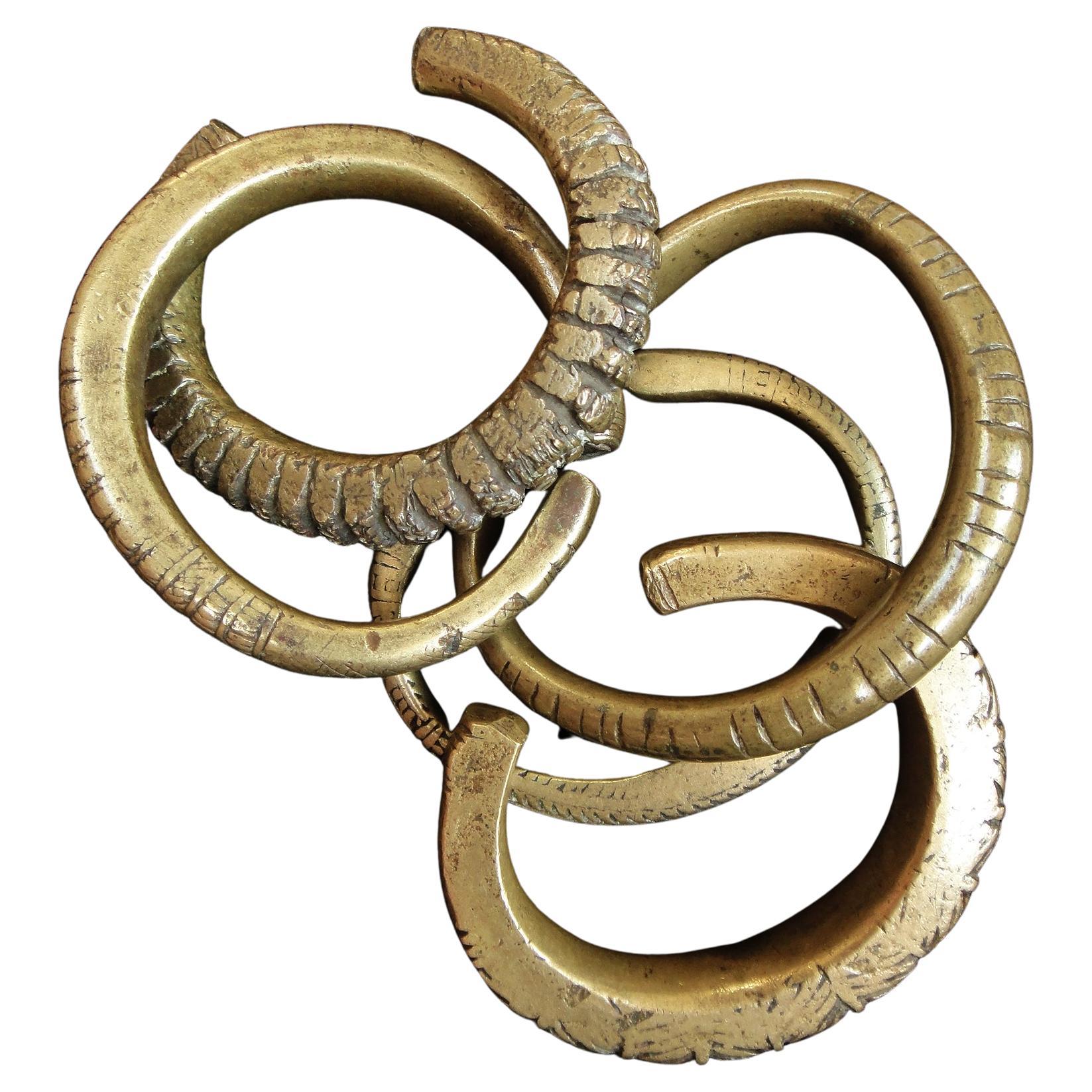 Pair of Antique Berlin Iron Bracelets at 1stDibs