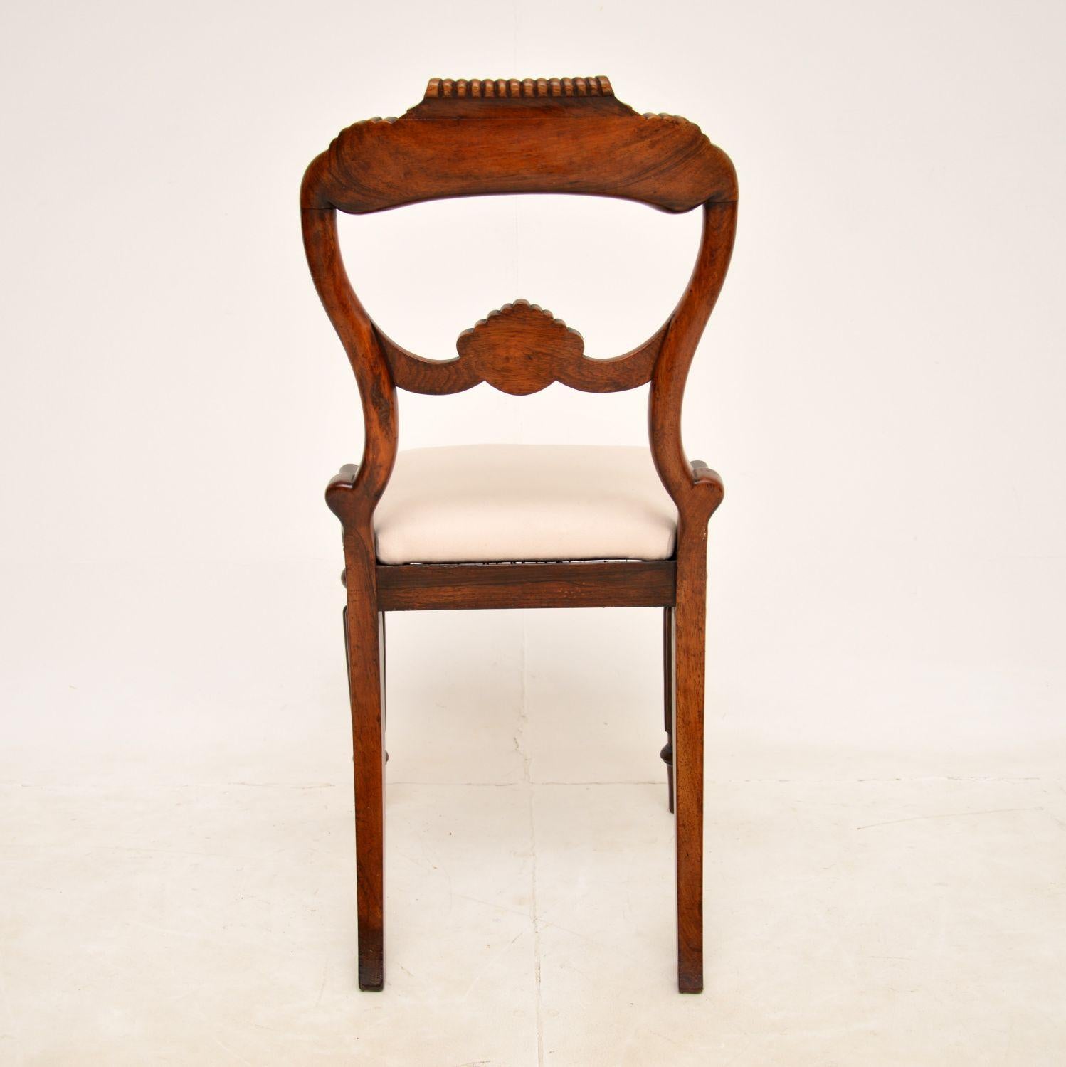 Set of 4 Antique Regency Dining Chairs For Sale at 1stDibs