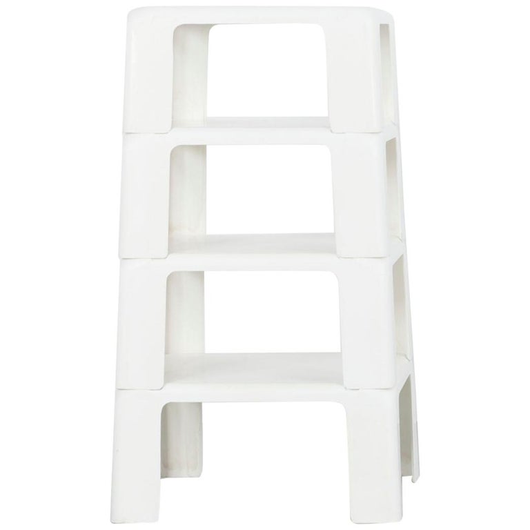 Set of 4 B&B Italia Nesting/Stackable Tables, “Quattro Gatti", 1960s ...
