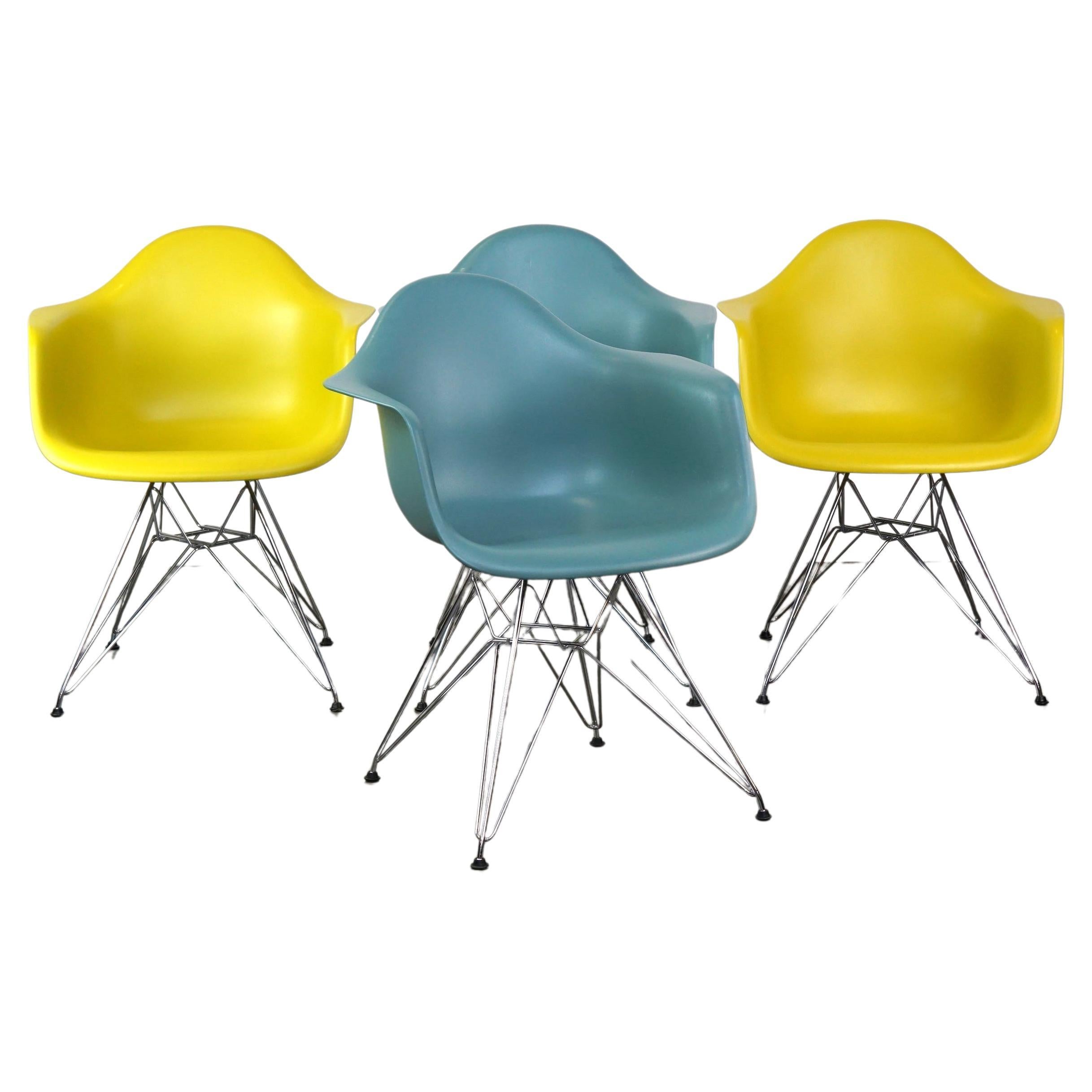 Very Beautiful Vitra Design Swivel Armchair Model EA 116 in Black ...