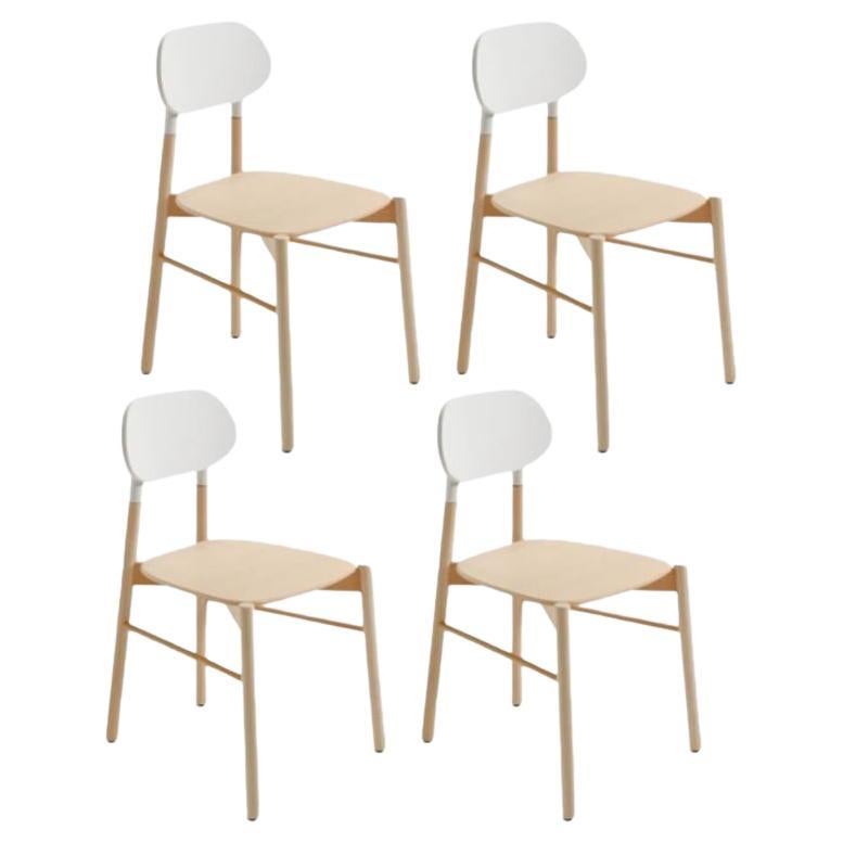 Max Bill Cross Frame Chair, Black Beech Frame/Natural Birch Plywood ...