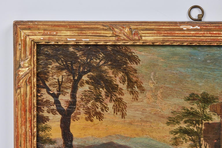Set of 4 Capriccio Landscape Paintings For Sale at 1stDibs