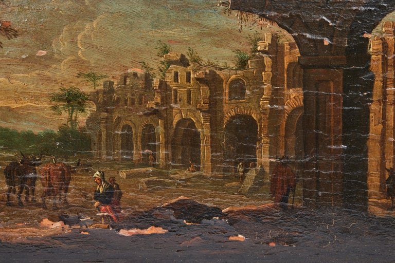 Set of 4 Capriccio Landscape Paintings For Sale at 1stDibs