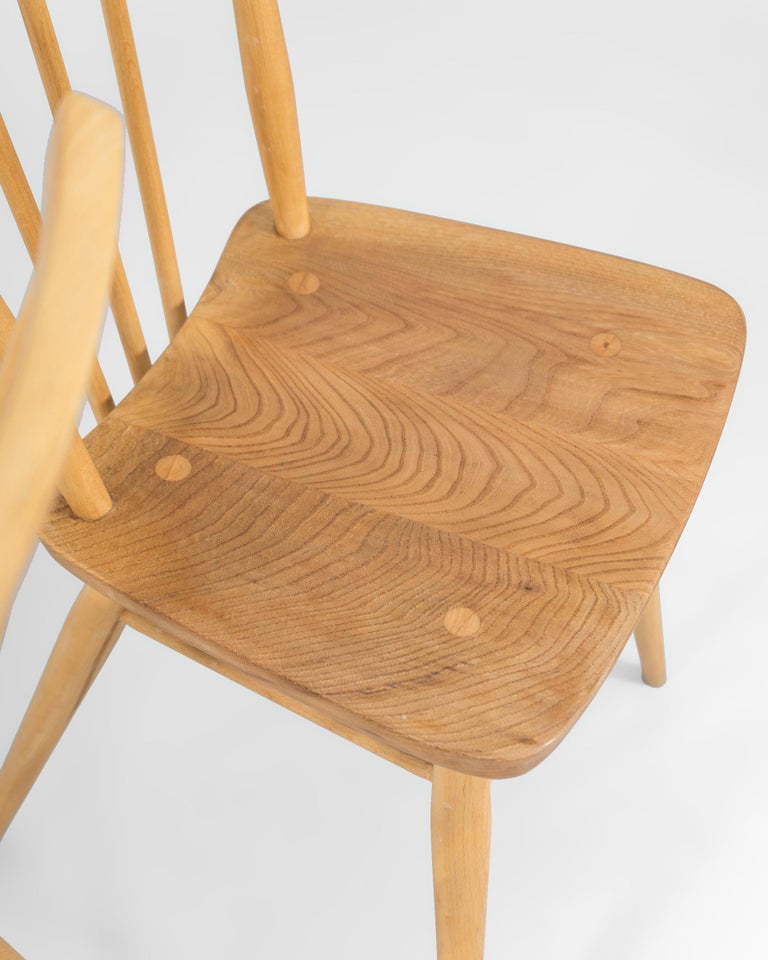 Set of 4 Chairs All Purpose by L. Ercolani for Ercol, UK, circa 1960 ...