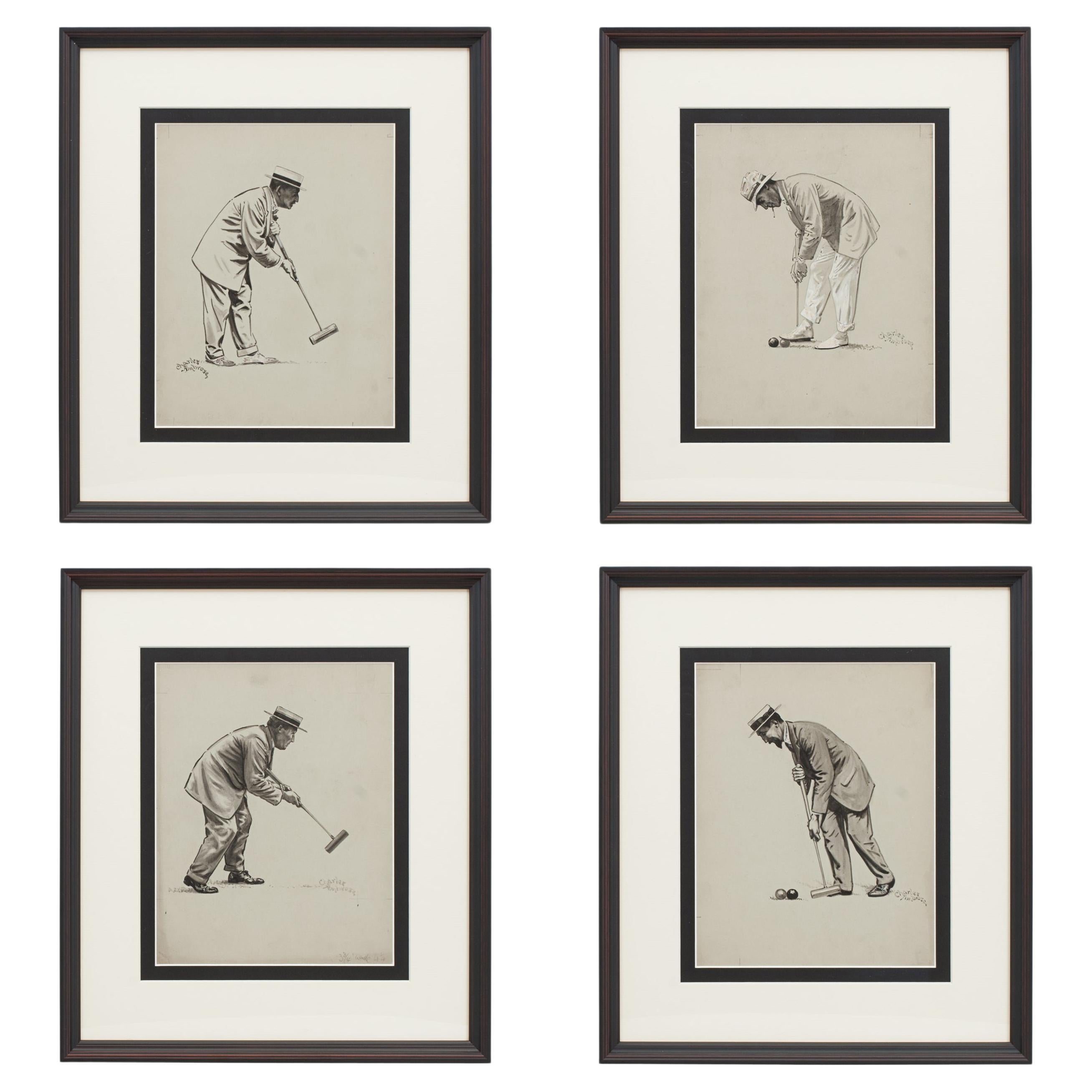 Set of Ethereal Abstract Paintings by Nicholas Mirandon at 1stDibs