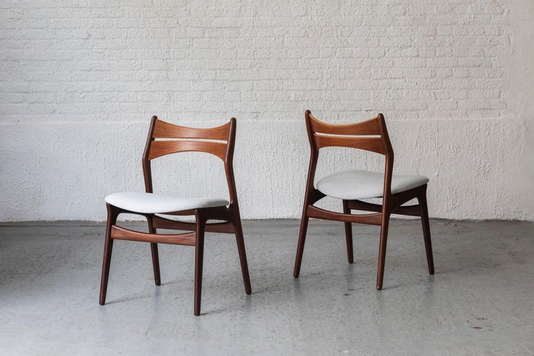 Erik Buch for Christian Christensen Set of 4 Dining Chairs Model 310 ...