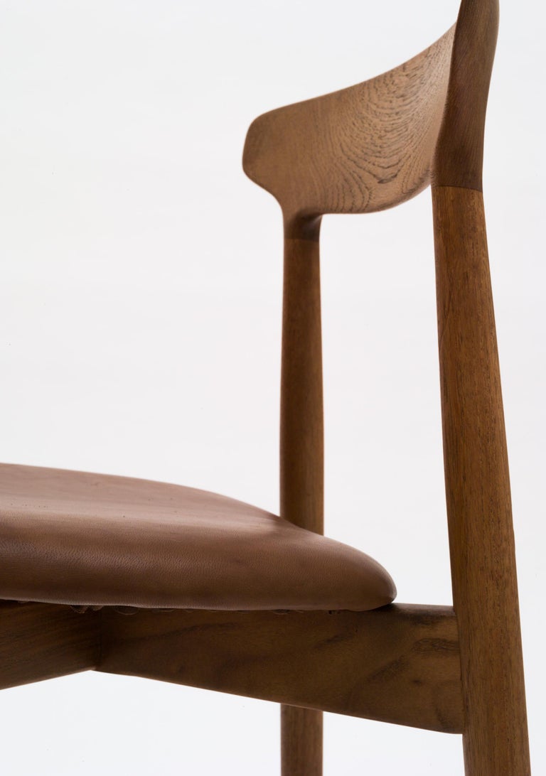 Set of 4 Dining Chairs by Harry Østergaard, Denmark, 1950s at 1stDibs