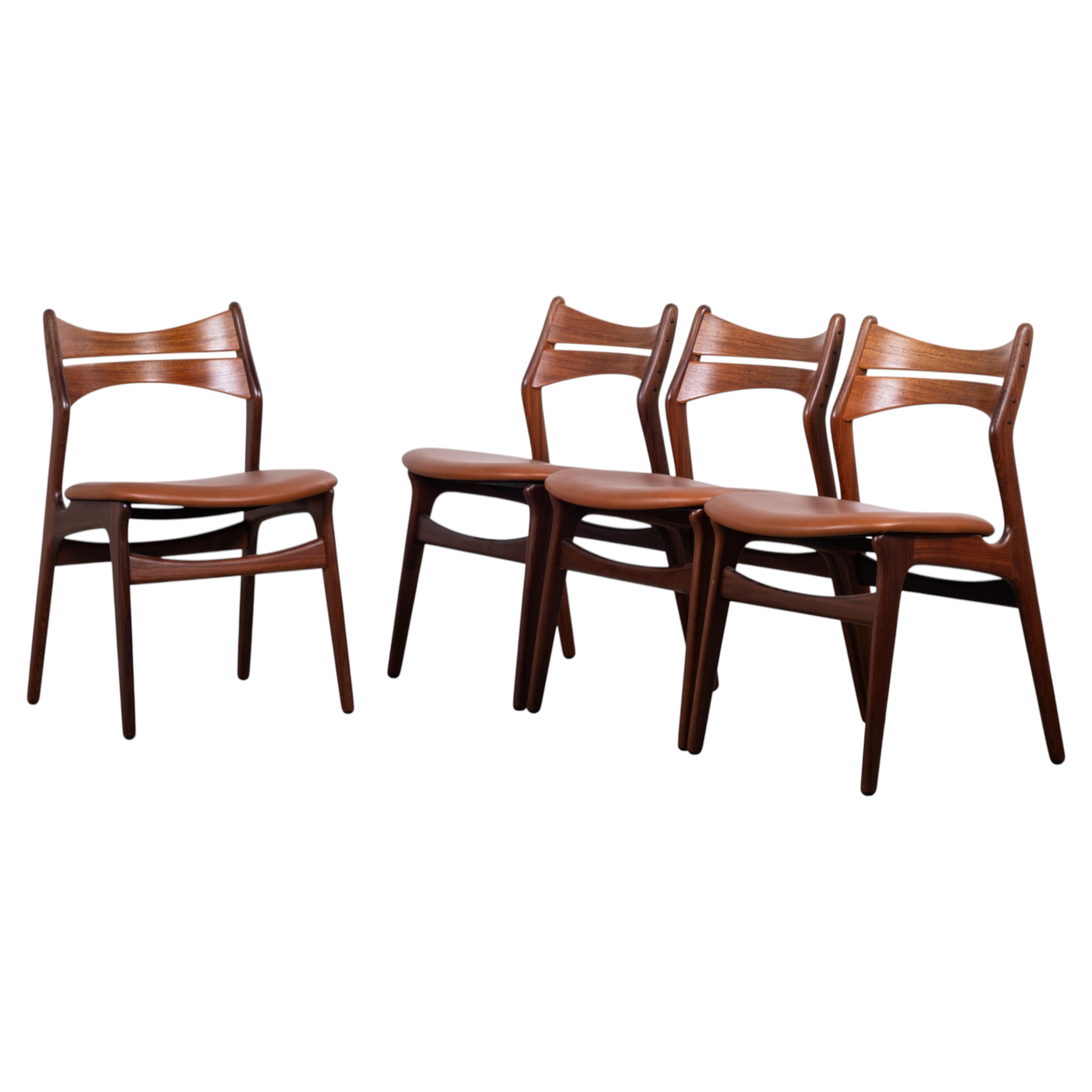 Danish Mid-Century Teak Dining Chairs by Korup Stolefabrik, 1960s. Set ...
