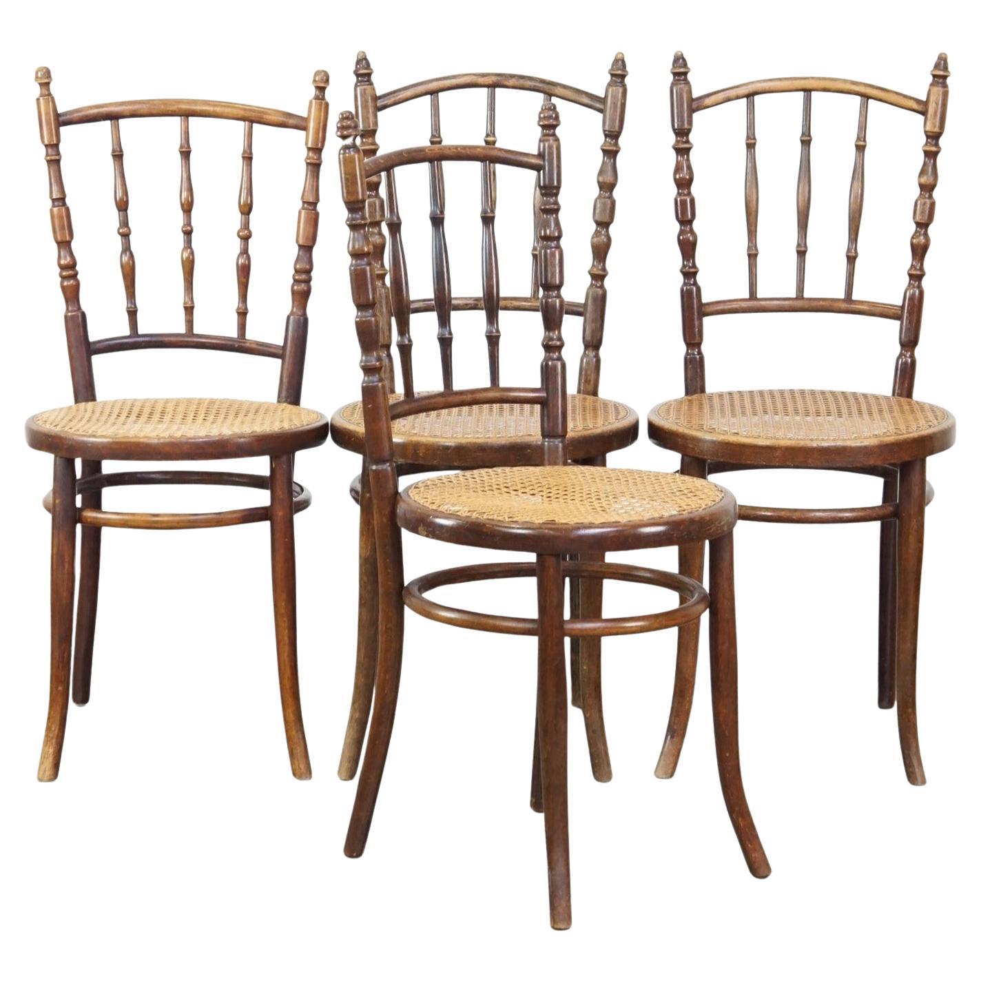 Charming, very elegant vintage Thonet design dining room/bistro chair ...