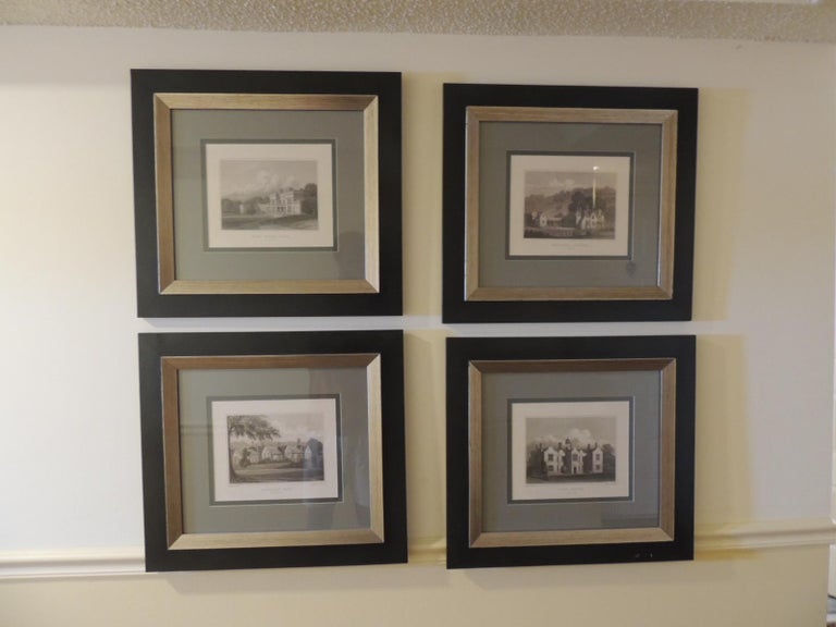 Set of '4' Gallery Wall Collection of English Framed Prints For Sale at ...