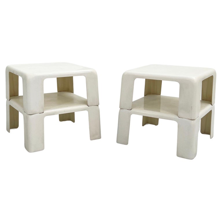 Set of 4 Gatti Side Tables by Mario Bellini for C&B Italia, 1960s For ...