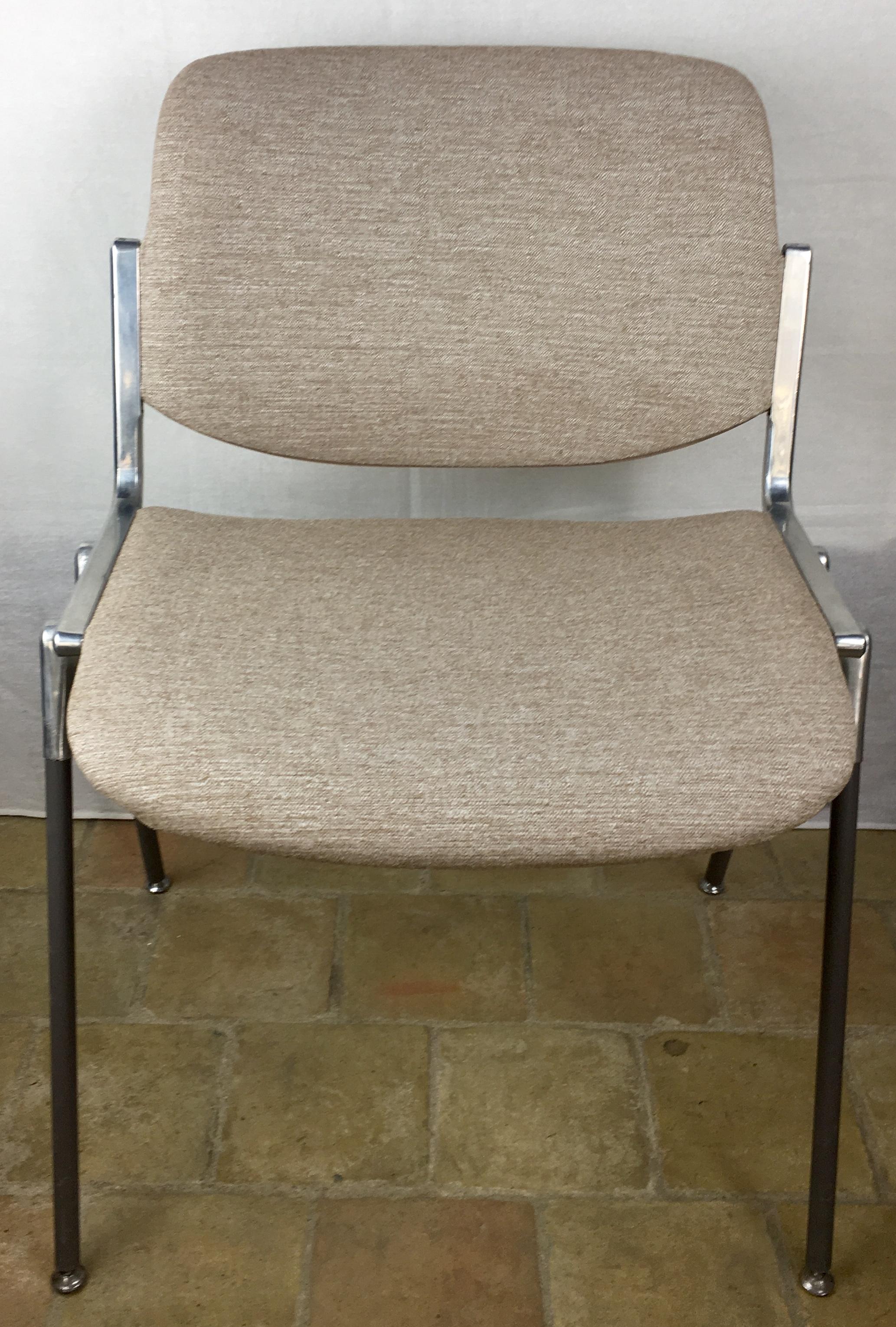 Set of 4 Giancarlo Piretti Stackable Chairs for Castelli, 1960s at ...