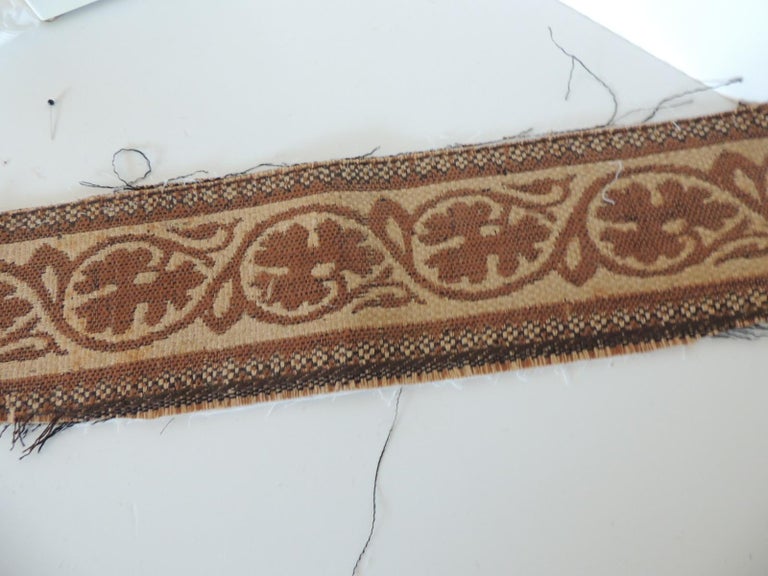 Set of "4" Jute Woven Arts and Crafts Style Decorative Trims For Sale ...