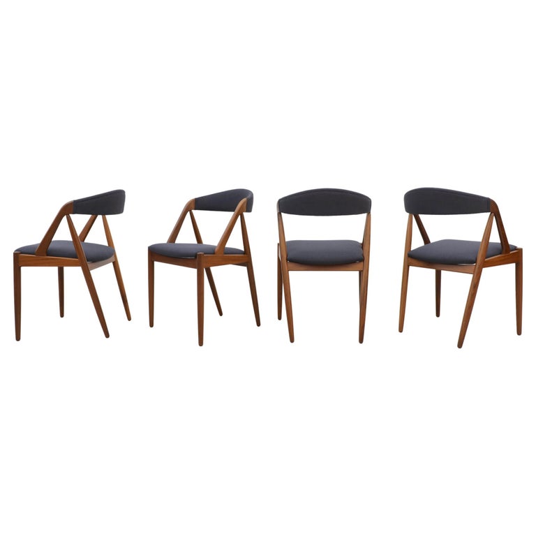 Set of 4 Kai Kristiansen 'Handy' Dining Chairs, 1956 For Sale at 1stDibs