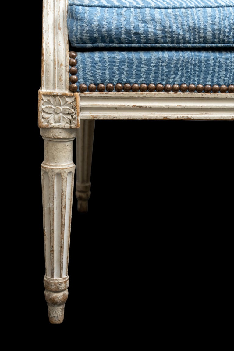 Set of 4 Louis XVI Period French Blue Arm Chairs at 1stDibs | french ...