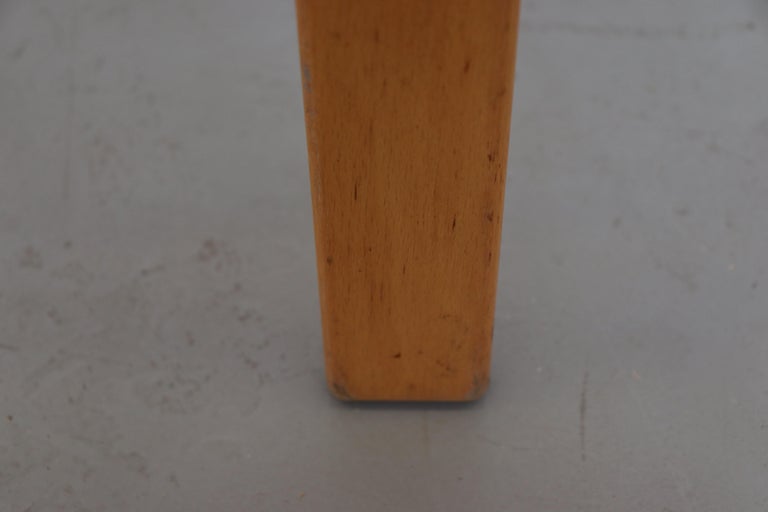 Set of 4 Magnus Olesen Danish Birch Bar Stools at 1stdibs