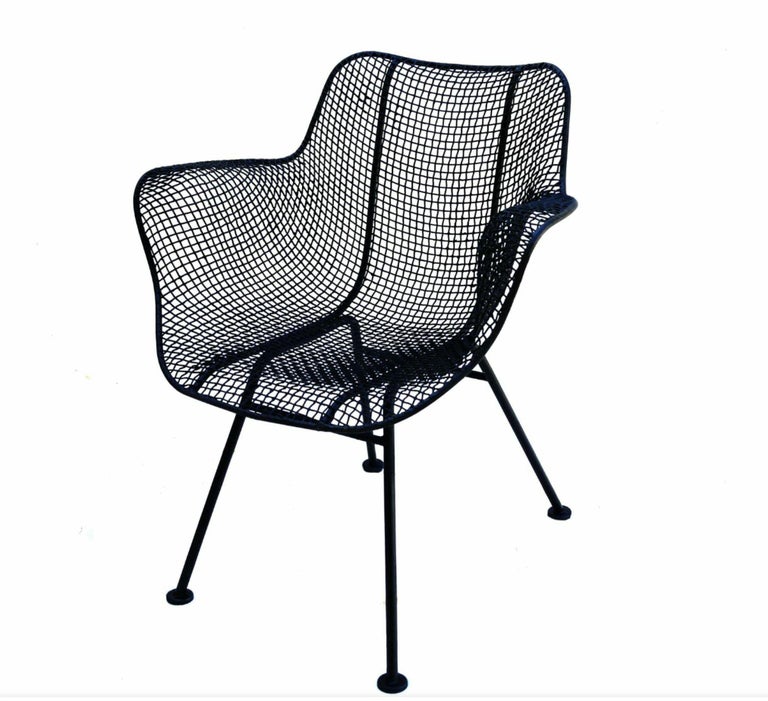 Set of 4 Mid-Century Modern Russell Woodard Sculptura Arm Chairs ...