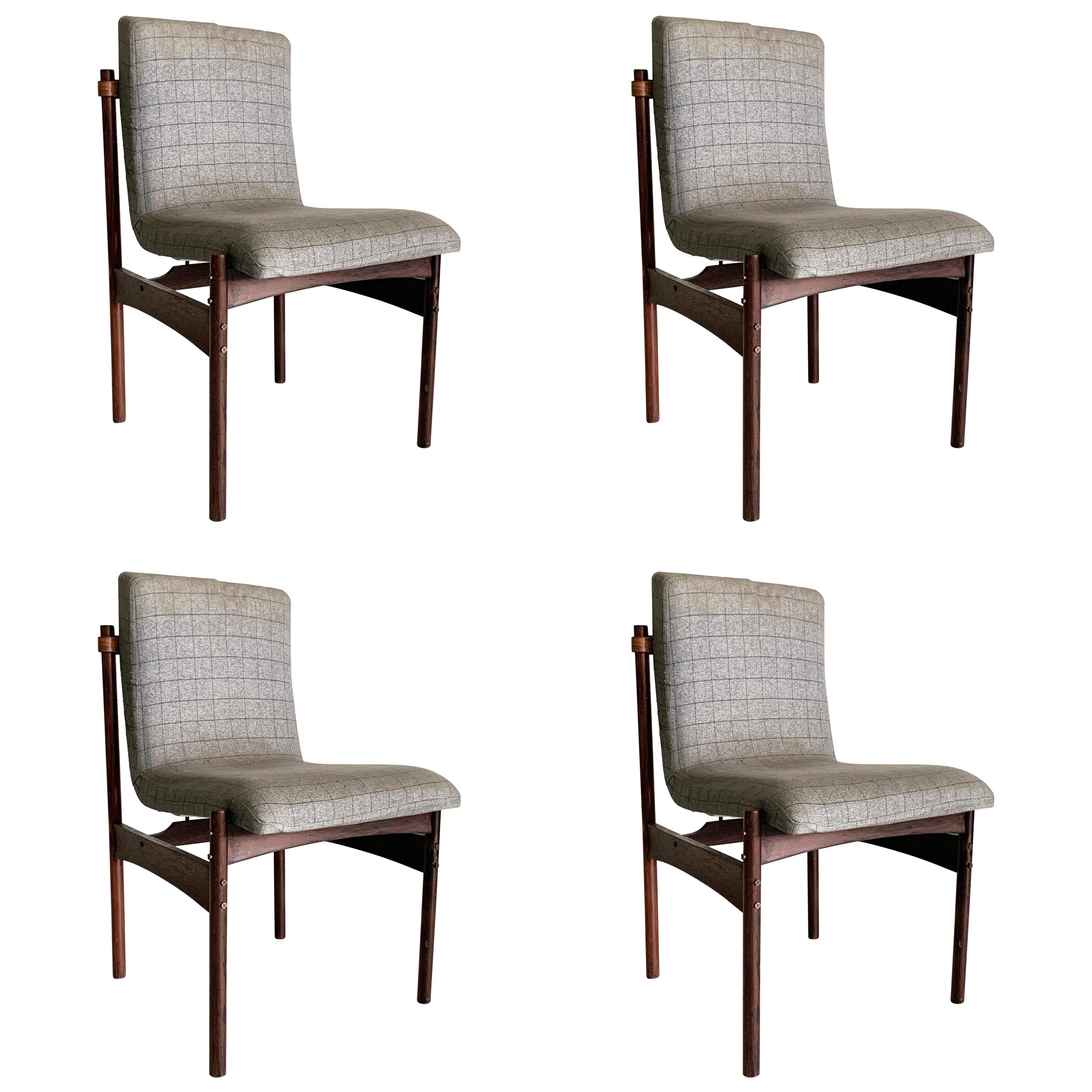 A Mid Century Skeleton Back Lounge Chair by Jorge Zalszupin at 1stDibs