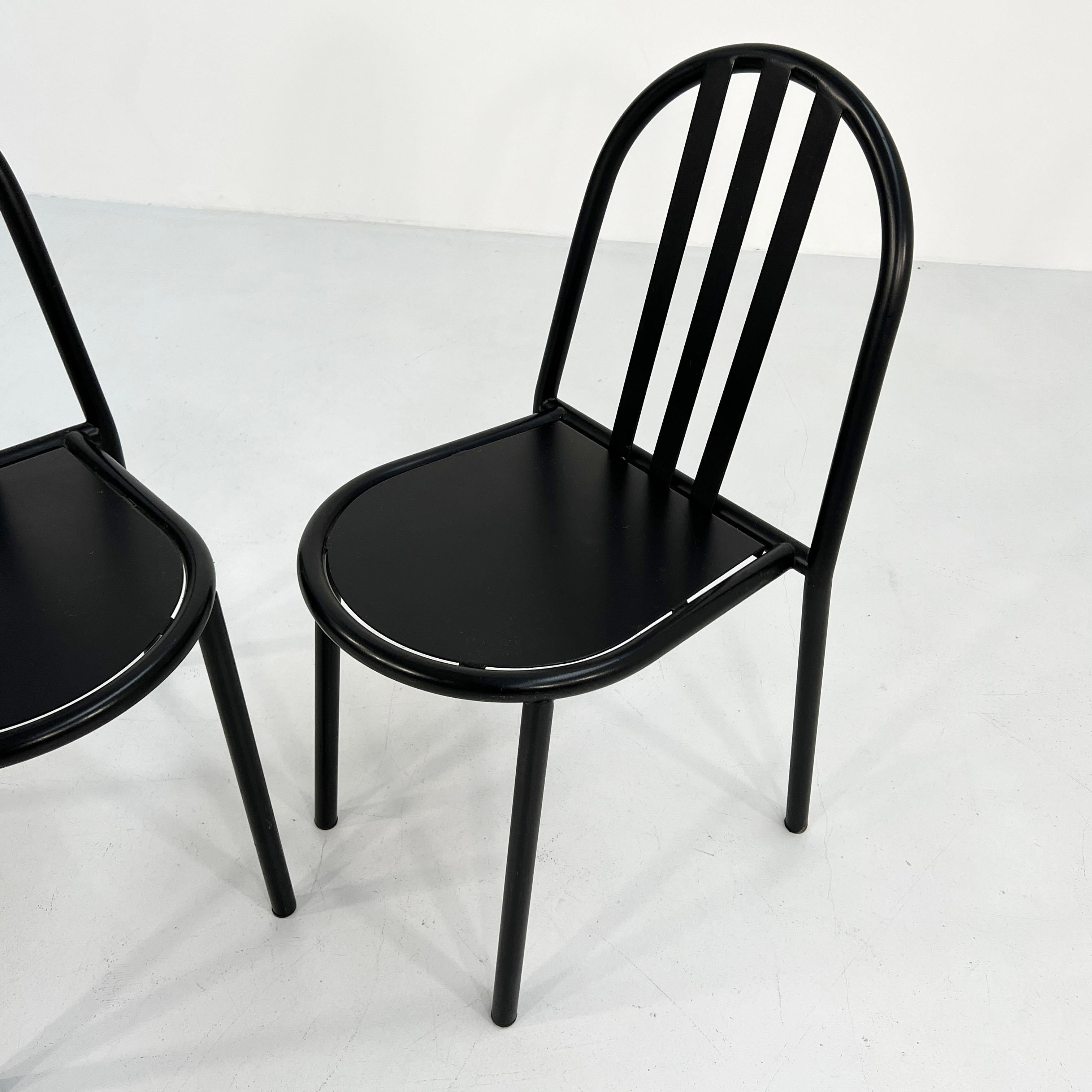 Set of 4 N. 222 Chairs by Robert Mallet-Stevens for Pallucco, 1980s at ...