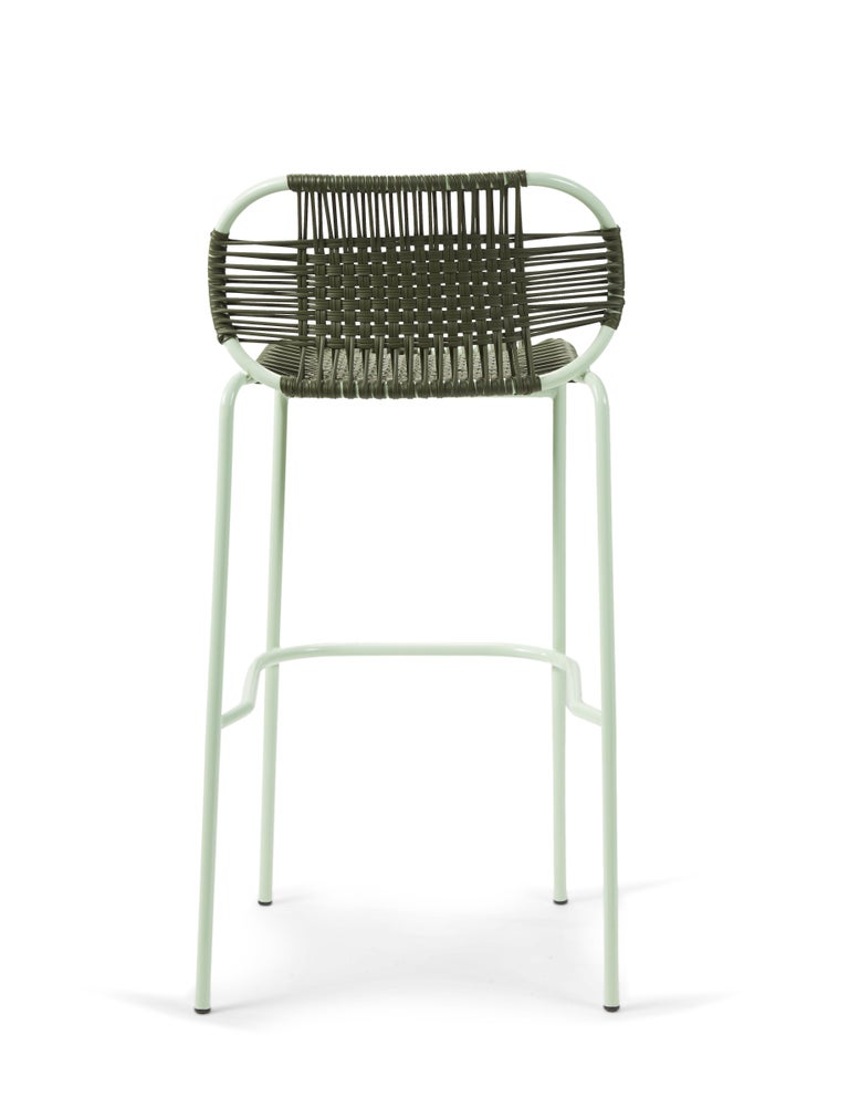 Set of 4 Olive Cielo Bar Stool by Sebastian Herkner For Sale at 1stDibs