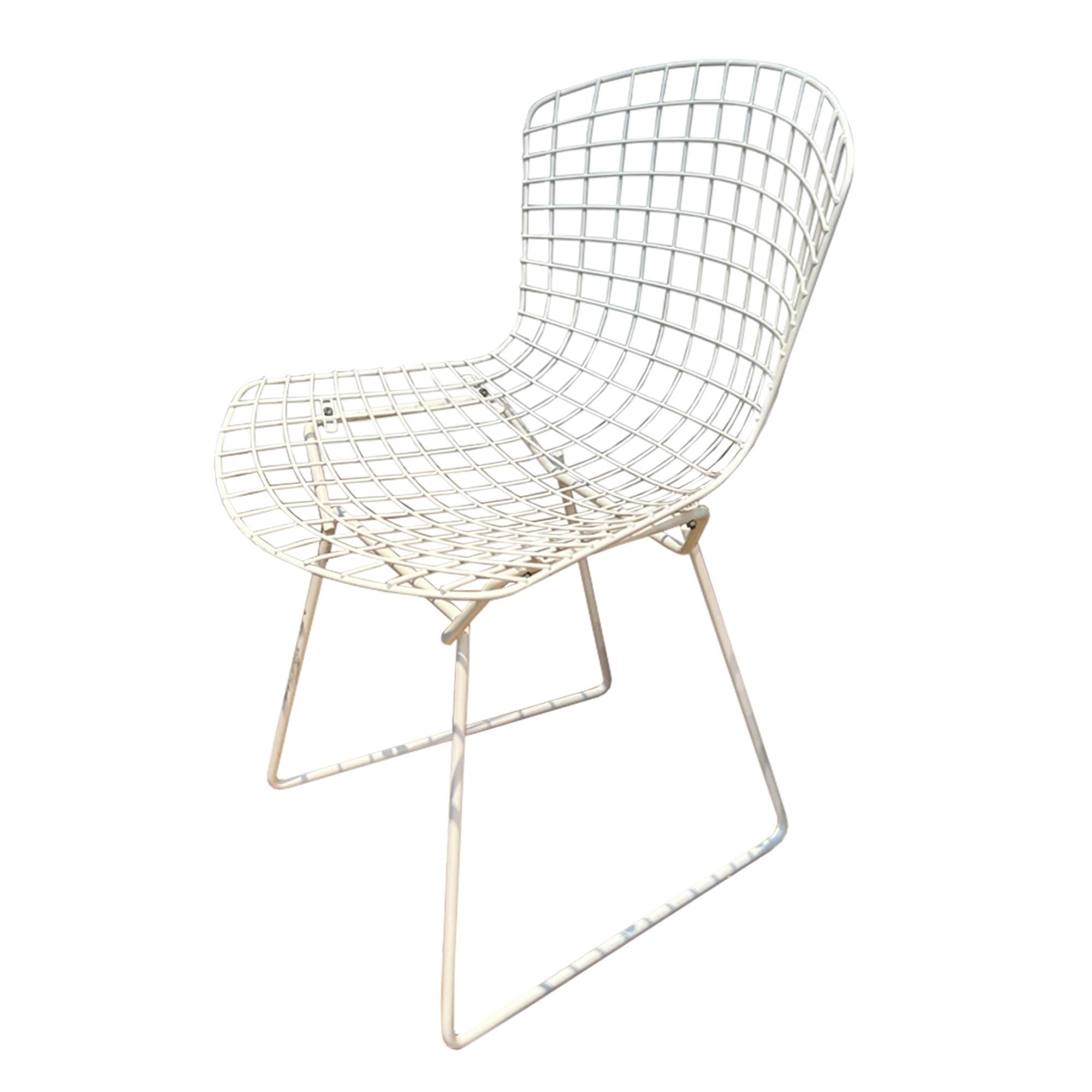 Set of 4 Original Harry Bertoia Garden Chairs For Sale at 1stDibs