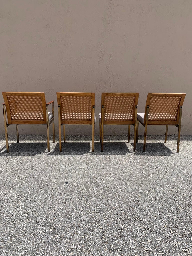Set of 4 Paul McCobb Style Dining Chairs by Lane For Sale at 1stDibs