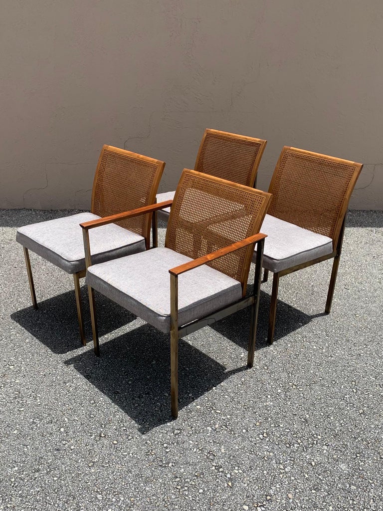Set of 4 Paul McCobb Style Dining Chairs by Lane For Sale at 1stDibs
