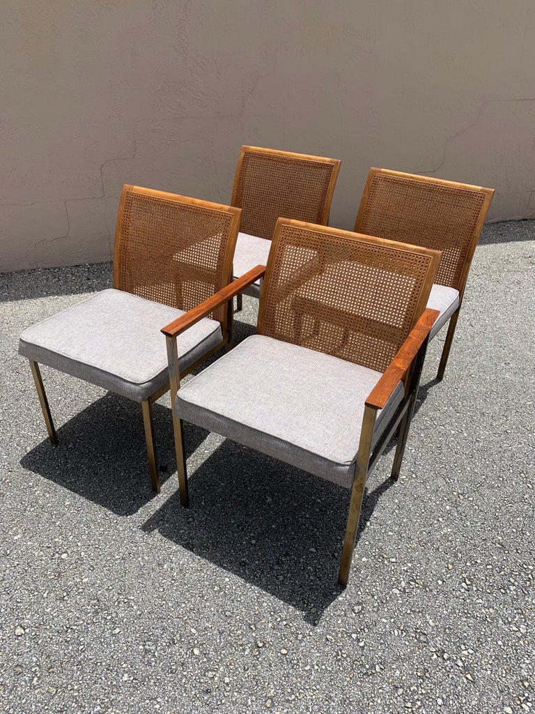 Set of 4 Paul McCobb Style Dining Chairs by Lane For Sale at 1stDibs