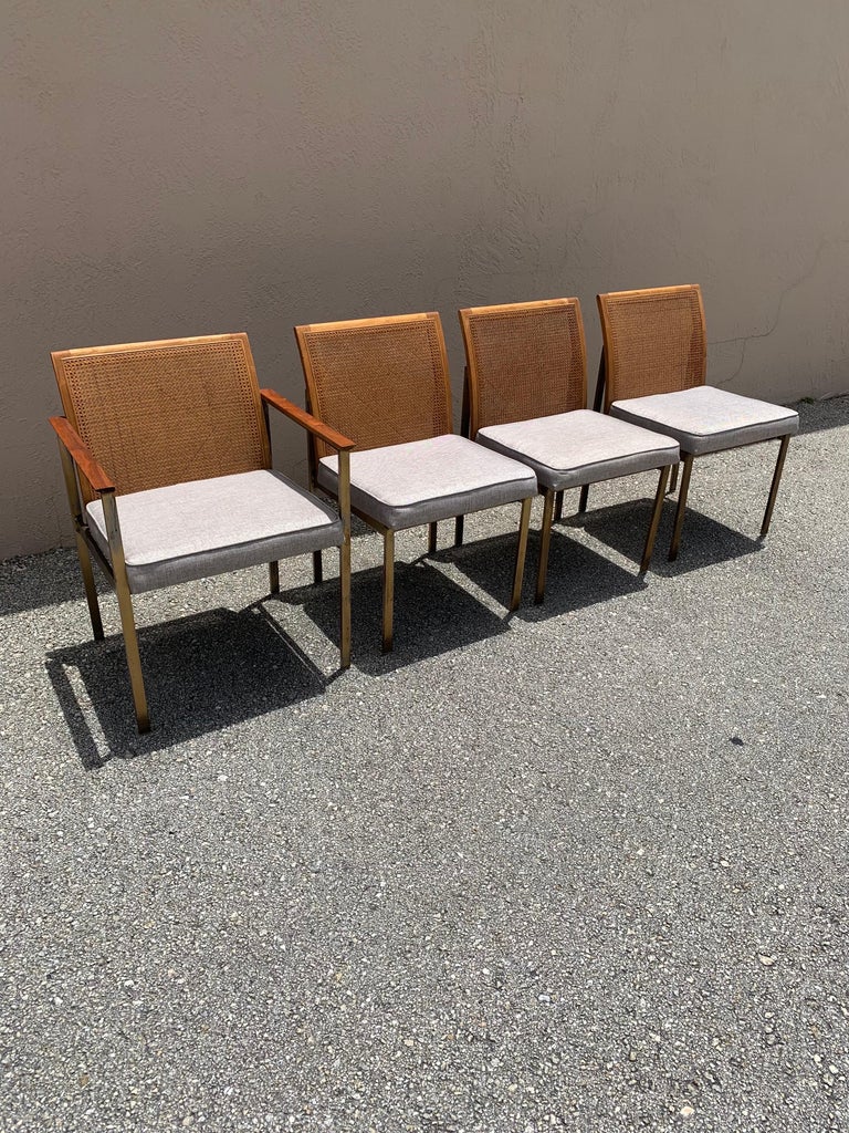 Set of 4 Paul McCobb Style Dining Chairs by Lane For Sale at 1stDibs