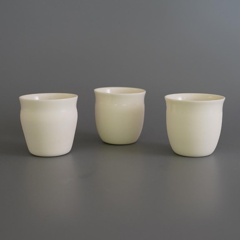 Set of 4 Plain Curve Cup by Studio Cúze For Sale at 1stDibs