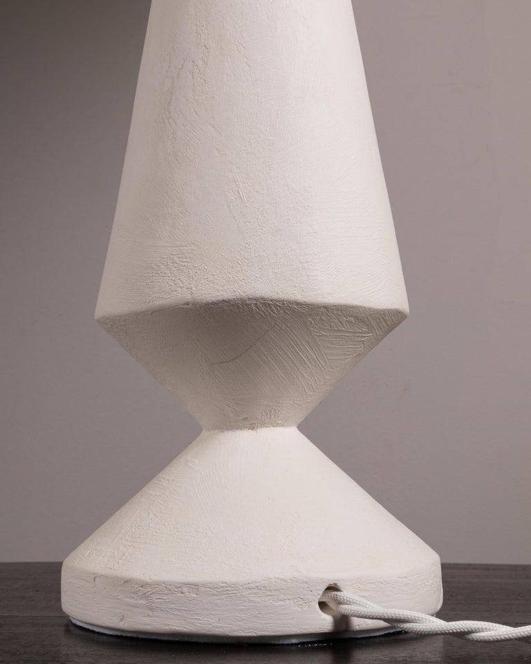 Set of 4 Plaster Lamps in the Taste of Jean-Michel Frank For Sale at ...