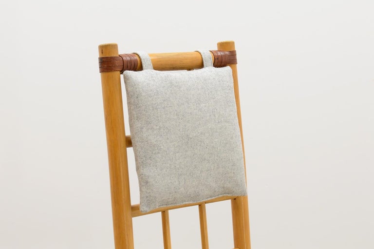 Set of 4 Rattan dining chairs, 80s For Sale at 1stDibs