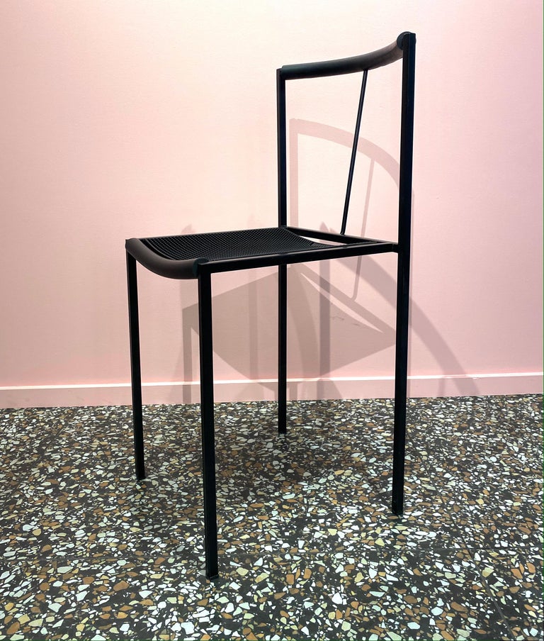 Set of 4 Sedia Chairs by Maurizio Peregalli for Zeus, Collection, 1984 ...