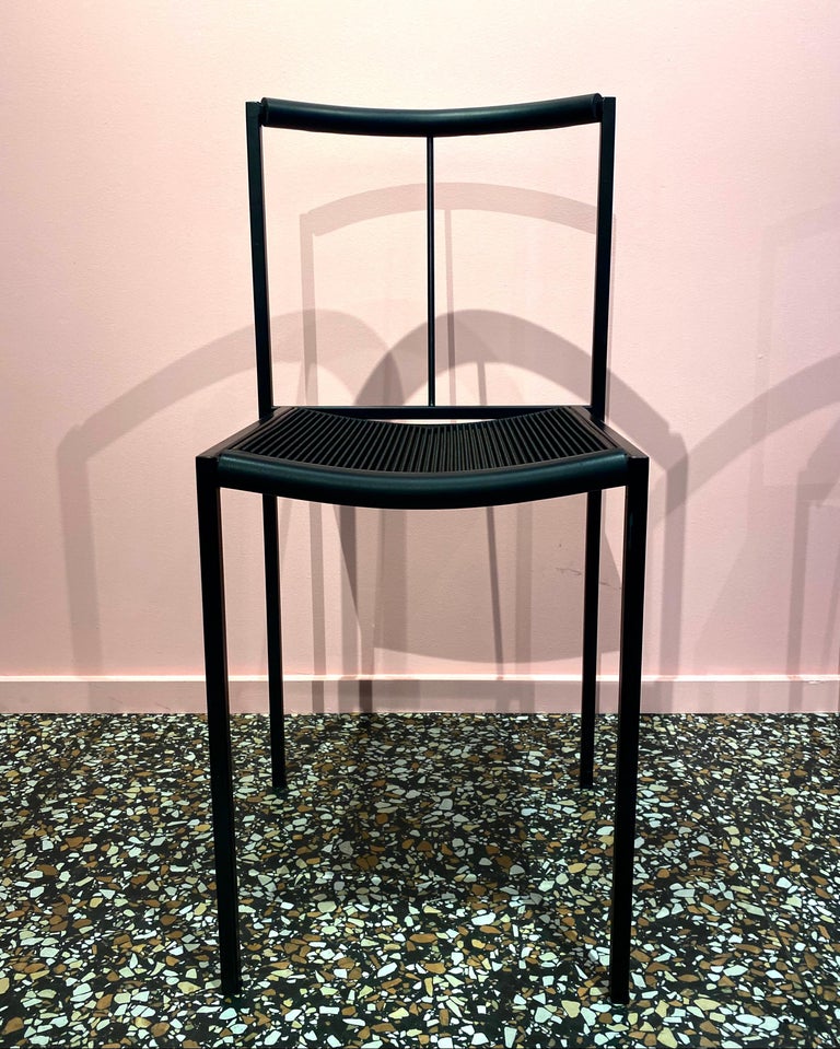 Set of 4 Sedia Chairs by Maurizio Peregalli for Zeus, Collection, 1984 ...