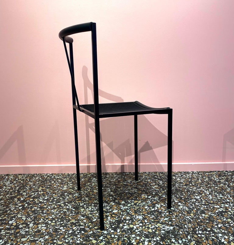 Set of 4 Sedia Chairs by Maurizio Peregalli for Zeus, Collection, 1984 ...