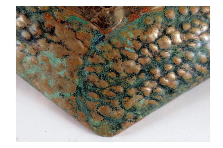 Set of 4 Shell Form Verdigris Brass Wall Sconces, Not Electrified For ...