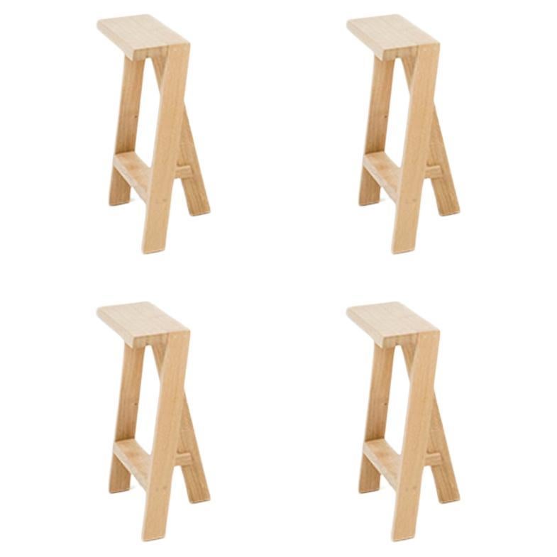 Small Oak Stools “Toad-Stool” For Sale at 1stDibs