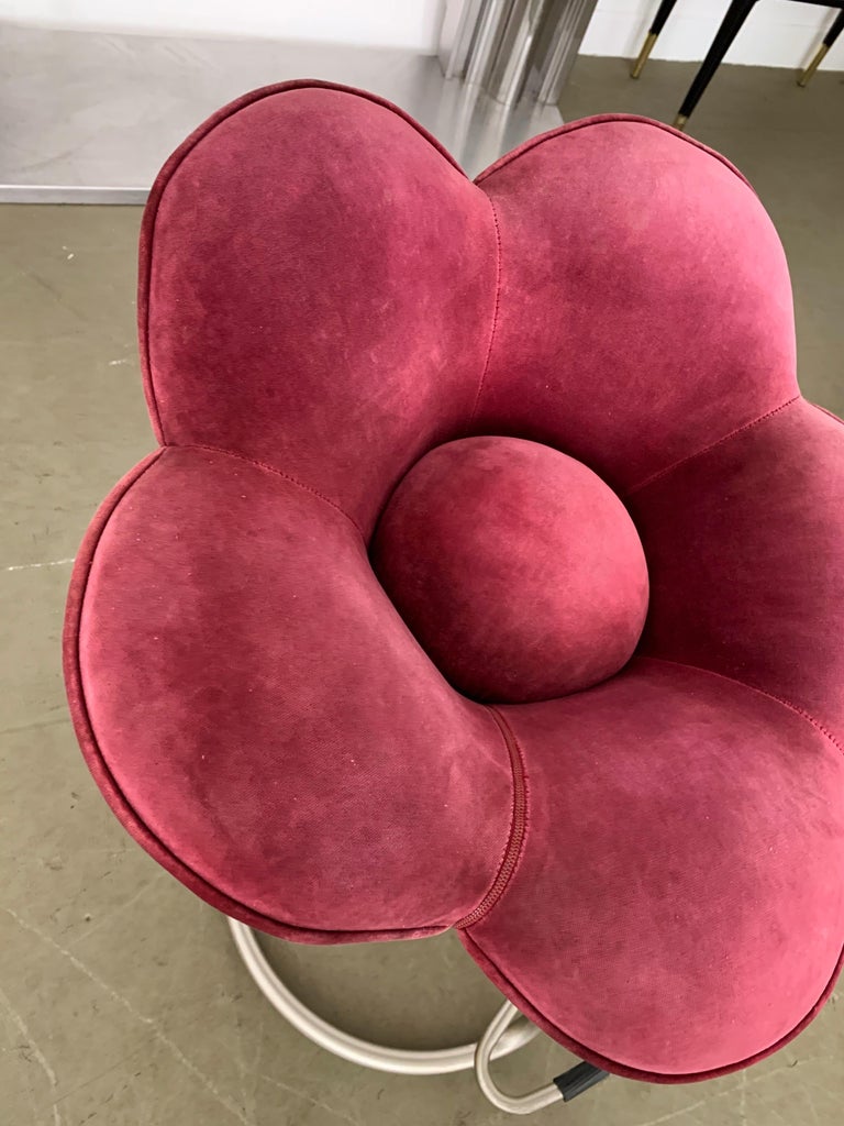 Pair of Soshun Flower Bar Stools by Masanori Umeda for Edra, Italy ...