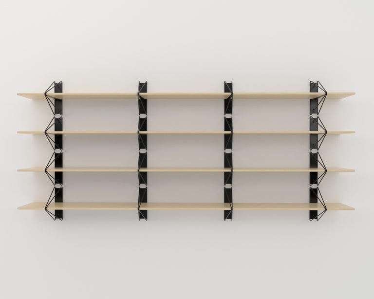 Set of 4 Strut Shelves from Souda, Maple, Extra Long, Made to Order For ...
