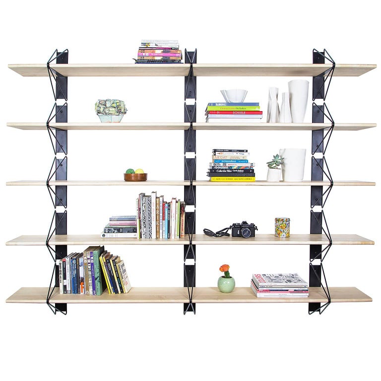 Set of 4 Strut Shelves from Souda, Maple, Extra Long, Made to Order For ...